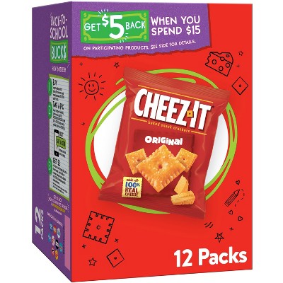 Cheez-it Original Baked Snack Crackers - 12.4oz : Target