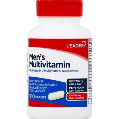 Leader Multivitamin 100 Ea Caplets : Target