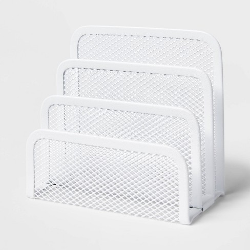 Mesh Letter Sorter White - Brightroom™ : Target
