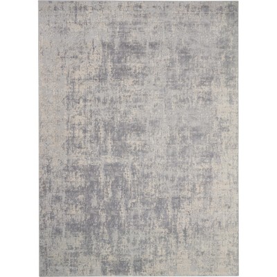 Nourison Rustic Textures Abstract Indoor Area Rug Grey/beige 7'10" X 10 ...