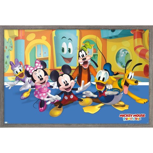 Trends International Disney Mickey Mouse Funhouse - Group Framed Wall ...