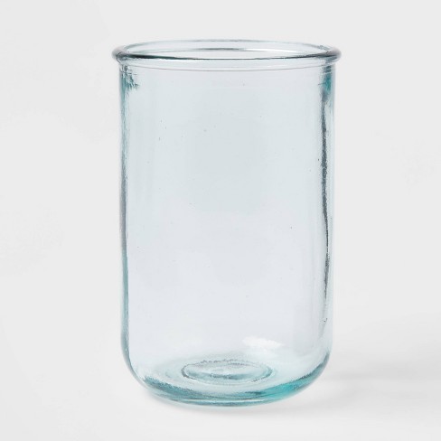 14oz Glass Potomac Tall Tumbler - Threshold™: Recycled Glass Drinking ...