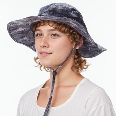 Solaris Camouflage Sun Hats For Women, Ponytail Hole Sun Hat, Uv ...