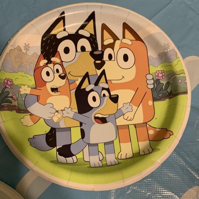 8ct Bluey Paper Plates Navy : Target