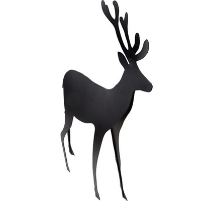 The Lakeside Collection Tabletop Metal Deer - 22" Tabletop Metal Deer ...