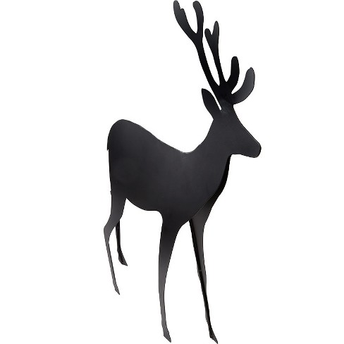 The Lakeside Collection Tabletop Metal Deer - 22" Tabletop Metal Deer ...