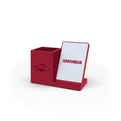 Ncaa Arkansas Razorbacks Wireless Charging Pen Holder : Target