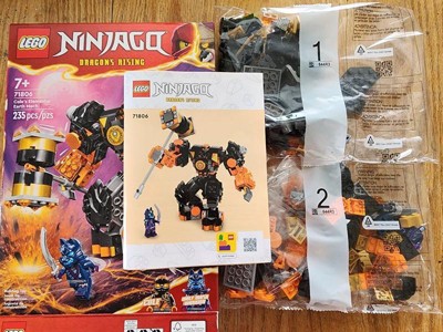 Lego Ninjago Cole's Elemental Earth Mech Ninja Toy 71806 : Target