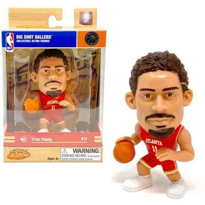 Trae Young Atlanta Hawks Nba Big Shot Ballers Figure : Target