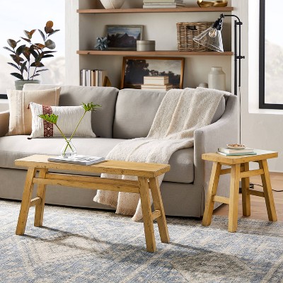 Thatcher Wood Bench Natural - Threshold™ Designed With Studio Mcgee ...