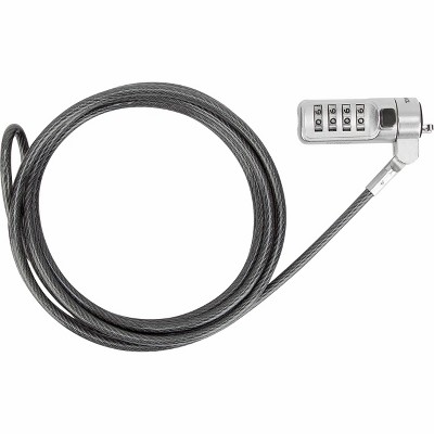 Targus Defcon® Ultimate Universal Resettable Combination Lock, Bulk ...