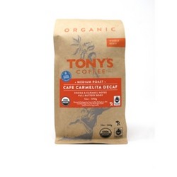 Tony's Coffee Café Carmelita Medium Roast Whole Bean Coffee - 12oz : Target