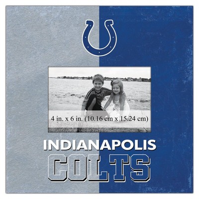 Nfl Indianapolis Colts Fan Creations Distressed Helmet Cutout Sign : Target