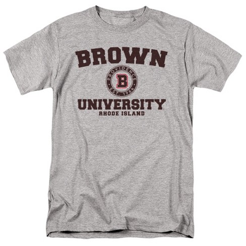 Campus Lab Brown University Official Circle Logo Adult T-shirt, Circle ...