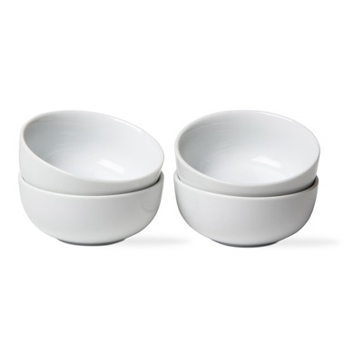 4oz Porcelain Square Dip Bowl White - Threshold™ : Target