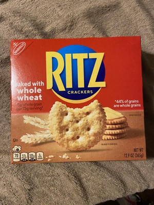 Ritz Whole Wheat Crackers - 12.9oz : Target
