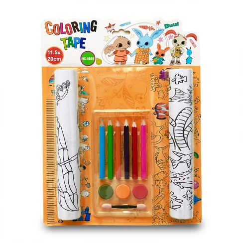 Zummy Coloring Pencil And Coloring Tape : Target