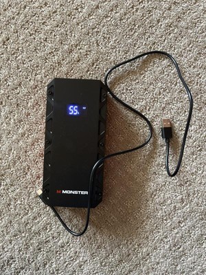 Portable jump starter target store