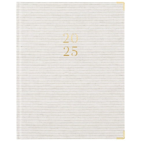 Sugar Paper Essentials 2025 Weekly/monthly Planner 10.125"x8.125" Flax ...