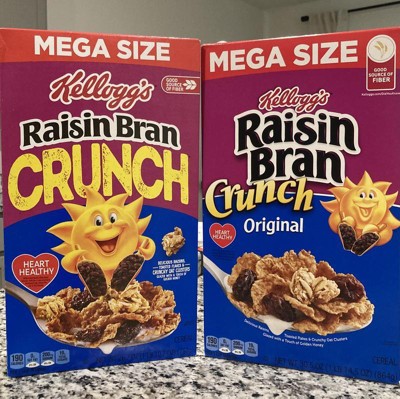 Kellogg's Raisin Bran Crunch Original Breakfast Cereal - 15.4oz : Target