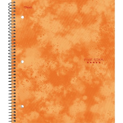 Five Star 130 Sheets College Ruled 1 Subject Spiral Notebook Sage : Target