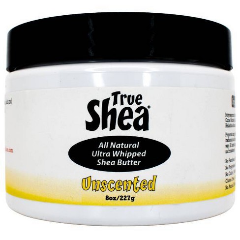 True Shea Natural Ultra Whipped Shea Butter - Unscented - 8oz : Target