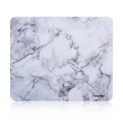 Insten Reflective Marble Design Mouse Pad - Anti-slip Mat For Wired ...