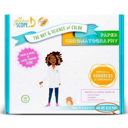 Yellow Scope Art & Science Of Color, Paper Chromatography Kit For Girls ...