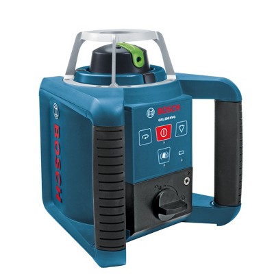 Bosch Grl300hvg-rt Self-leveling Rotary Laser With Green Beam ...