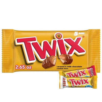 Twix Fun Size Candy Bars - 2.65oz/5ct : Target