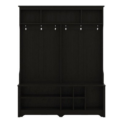 NicBex 60 inch Hall Tree for Hallway,Modern Coat Rack with Metal Hooks ...