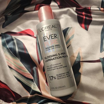 L'oreal Paris Everpure Sulfate Free Hair Gloss Glossing Lamination Mask ...