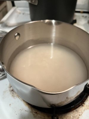 1.5qt Stainless Steel Sauce Pan With Straining Lid Silver - Figmint ...