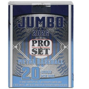 2026 Leaf Pro Set Metal Baseball Hobby Jumbo Box : Target