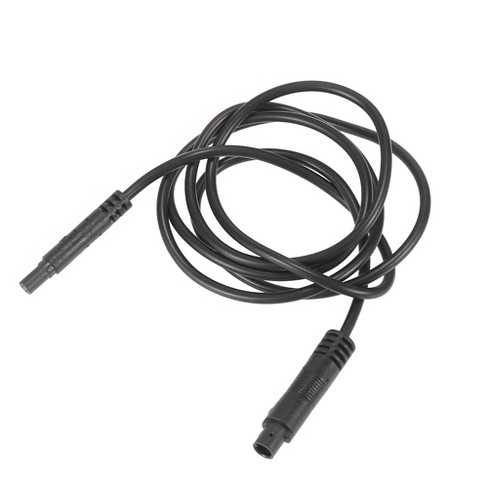 Unique Bargains Car 4 Pin Backup Camera Extension Cable Black : Target