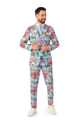 Opposuits Men's Suit - Super Mario Nintendo Suit : Target