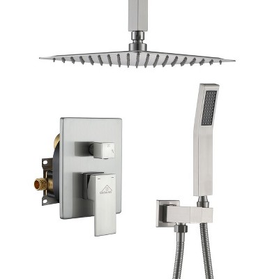Casainc 8.3" Wall-mounted Rain Shower System : Target