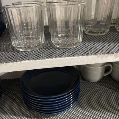 12pc Stoneware Westfield Dinnerware Set Blue - Threshold™ : Target