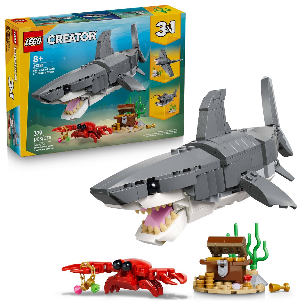 UPC 673419421485 - LEGO Creator Fierce Shark with a Treasure Chest ...