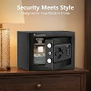 Bonsaii 0.23 Cu Ft Premium Safe Box with Keypad, Type-C Emergency Power ...
