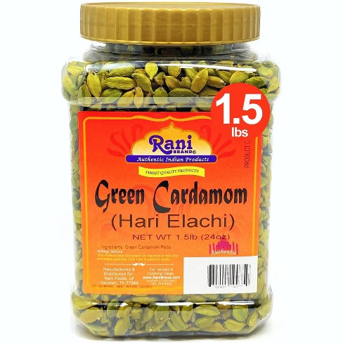 Green Cardamom Pods Powder (hari Elachi) - 24oz (1.5lbs) - Rani Brand ...