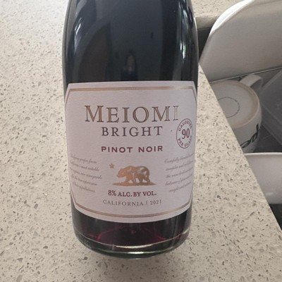 Meiomi Bright Pinot Noir Red Wine - 750ml Bottle : Target