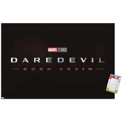 Trends International Marvel Daredevil: Born Again - Logo Unframed Wall ...