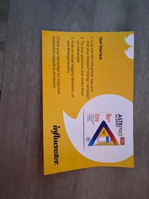 Astepro Azelastine Hydrochloride Allergy Steroid Free Antihistamine ...