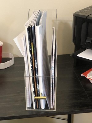 Acrylic Slim File Box - Threshold™ : Target