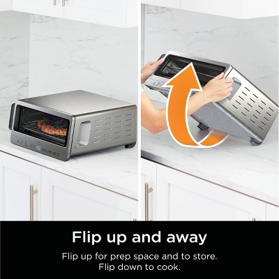 Ninja Flip Toaster Oven & Air Fryer, 8-in-1 Functionality, Flip Up ...