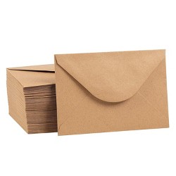 Juvale 100-count A2 Invitation Envelopes For 5" X 4" Cards & Party ...