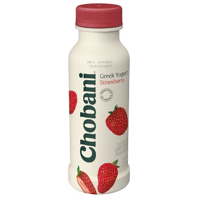 Chobani Strawberry Greek Yogurt Drink - 7 Fl Oz : Target