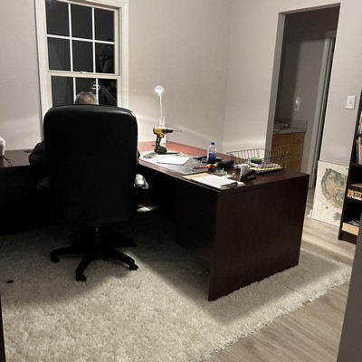 7'x10' Solid Eyelash Woven Shag Rug Gray - Project 62™ : Target