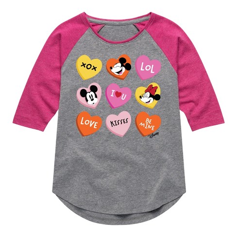 Girls' - Disney - Heart Grid : Target